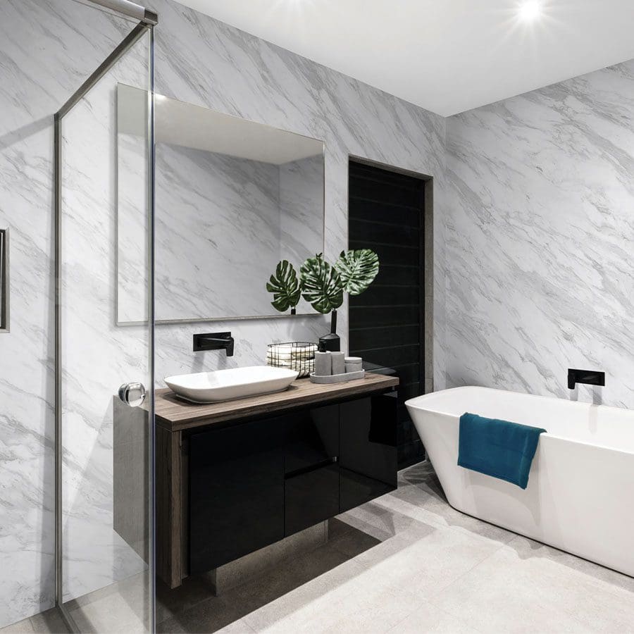 Volakas Marble Wall Panel (375mm x 2600mm x 8mm) | Targwall